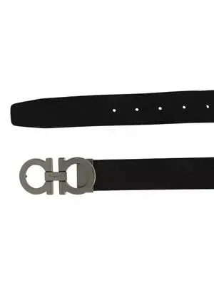 FERRAGAMO Gancini Reversible Leather Belt