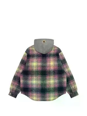 AAPE BY *A BATHING APE Plaid Hooded Shirt