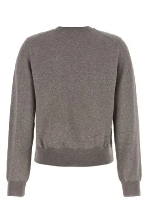 Maison Kitsuné Double Fox Head' Cardigan - Gray