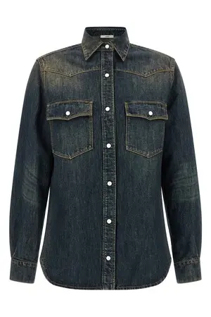 Fendi Western' Denim Shirt