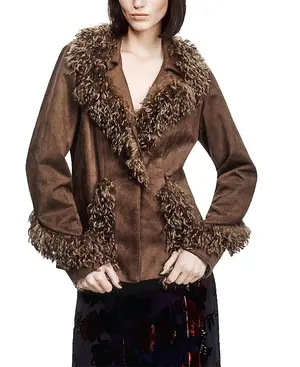 Anna Sui Faux Suede Jacket