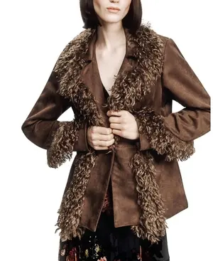 Anna Sui Faux Suede Jacket