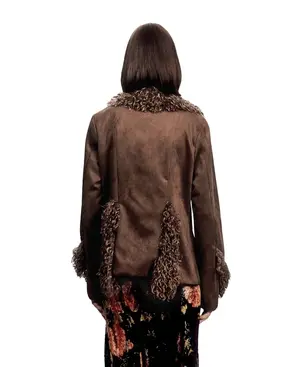 Anna Sui Faux Suede Jacket