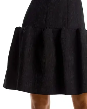 Sonia Rykiel Paris Textured Jewel Neck Dress