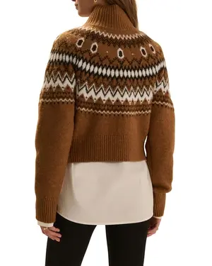 FAVORITE DAUGHTER The Chalet Mock Neck Sweater