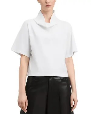 Derek Lam 10 Crosby 10 Crosby Jonathan Jersey Funnel Neck Tee
