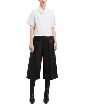 Derek Lam 10 Crosby 10 Crosby Jonathan Jersey Funnel Neck Tee