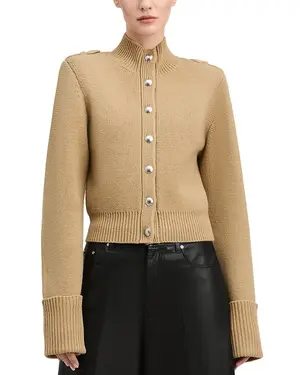 Derek Lam 10 Crosby 10 Crosby Adam Wool Sweater Jacket - Canteen