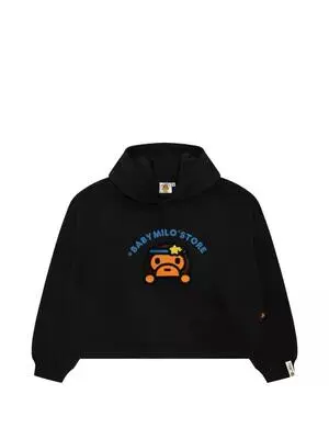 A BATHING APE Baby Milo® Cropped Hoodie