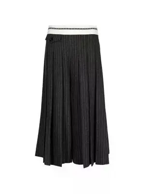 Sea Johanna Pinstriped Culottes - Grey