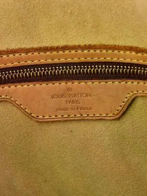 LOUIS VUITTON Babylone Handbag Monogram Canvas Tote Bag
