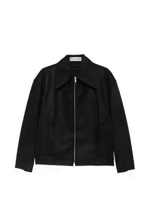 Issey Miyake Shell Zip-up Oversized Jacket