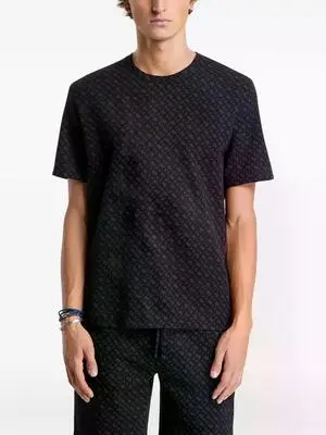Hugo Printed Pyjama Top Crafted In A Cotton Blend