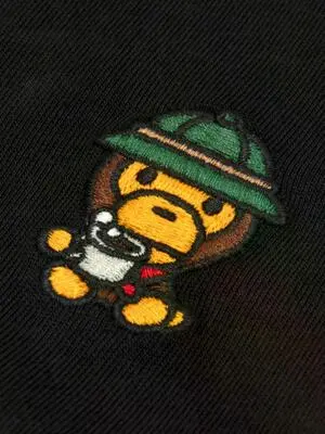 A BATHING APE Baby Milo Long-sleeve T-shirt - Black
