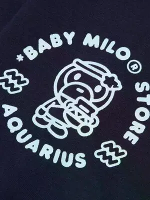 A BATHING APE Baby Milo® Graphic-print Sweatshirt