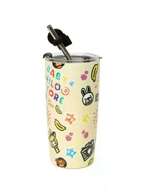 A BATHING APE Baby Milo Printed Tumbler