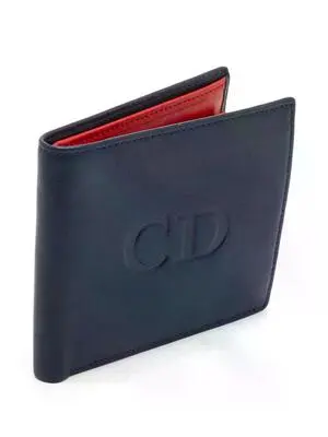 Dior Cd Bifold Wallet - Blue
