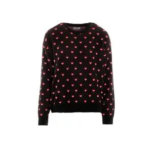 PINEAPPLES DON'T HAVE SLEEVES Love Or Leave Me Sweater - Black