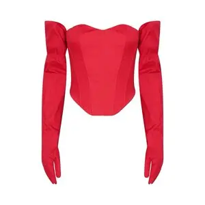 LONDON ATELIER BYPRODUCT Corset Set With Long Gloves