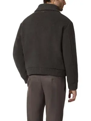 Paul & Shark Wool And Cashmere Bomber Jacket
