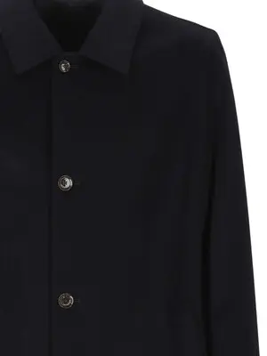 ONTHEBUND Single-breasted Wool-blend Coat