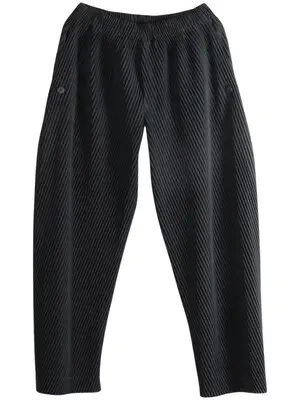 Issey Miyake Pleated Trousers - Black