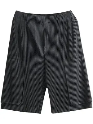 Issey Miyake Pleated Trousers - Black