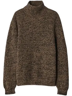 LEMAIRE High-neck Sweater In Yak Alpaca