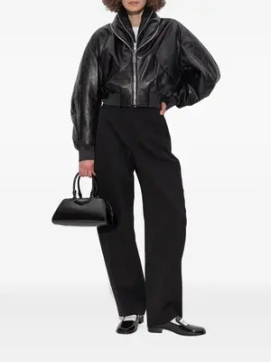 Givenchy Leather Bomber Jacket
