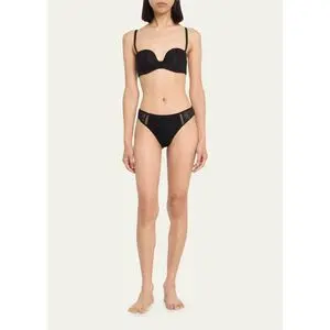 Simone Perele Essentiel Multi-position Strapless Bra - Black