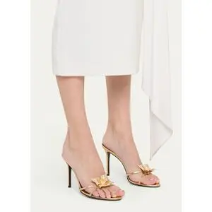 GIUSEPPE ZANOTTI Clandestino 95mm Crystal-embellished Leather Sandals