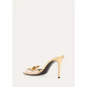 GIUSEPPE ZANOTTI Clandestino 95mm Crystal-embellished Leather Sandals