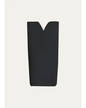 Balenciaga Vareuse Structured Sleeveless Mini Dress - Black