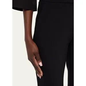 Lafayette 148 New York Gates Cropped Flare-leg Pants