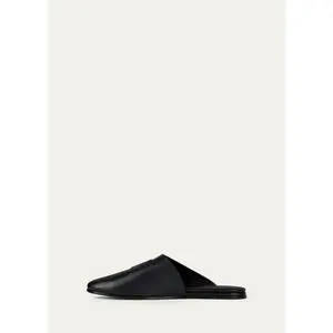 Givenchy Label Leather Mules
