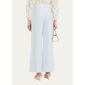 Veronica Beard Cassidee Wide-leg Pants