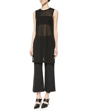 Cinq À Sept Adina Belted Denim Midi Dress