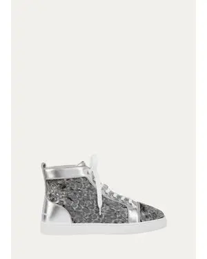 CHRISTIAN LOUBOUTIN Louis Canopy Red-sole Sneakers
