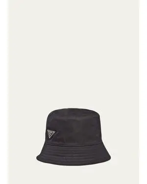 Prada Nylon Bucket Hat Nero