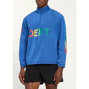 GALLERY DEPT. Nylon Multicolor Logo Quarter-zip Jacket