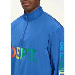 GALLERY DEPT. Nylon Multicolor Logo Quarter-zip Jacket