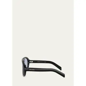 Prada Pr C05sf Acetate Pilot Sunglasses
