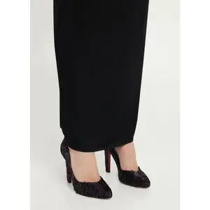CHRISTIAN LOUBOUTIN 100mm Fanny Silk Feather Pumps