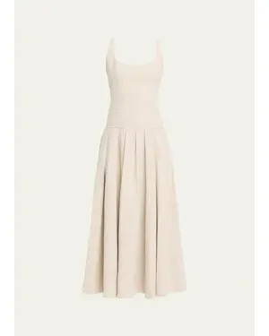 Anna Quan Marcelle Drop-waist Maxi Dress