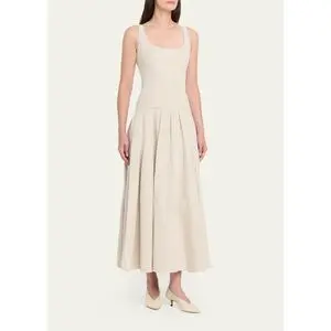 Anna Quan Marcelle Drop-waist Maxi Dress