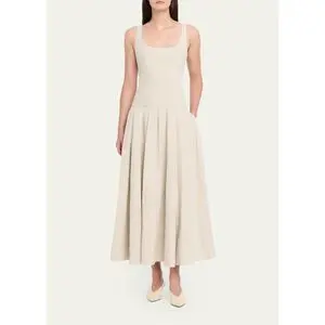 Anna Quan Marcelle Drop-waist Maxi Dress