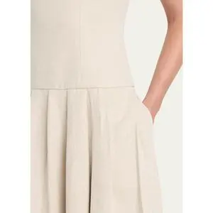 Anna Quan Marcelle Drop-waist Maxi Dress