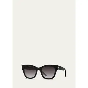 Barton Perreira Gibson 50mm Acetate Cat-eye Sunglasses - Black