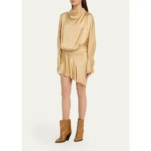 Isabel Marant Étoile Neline Asymmetric Mini Dress