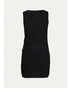 Veronica Beard Charissa Textured Mini Dress - Black
